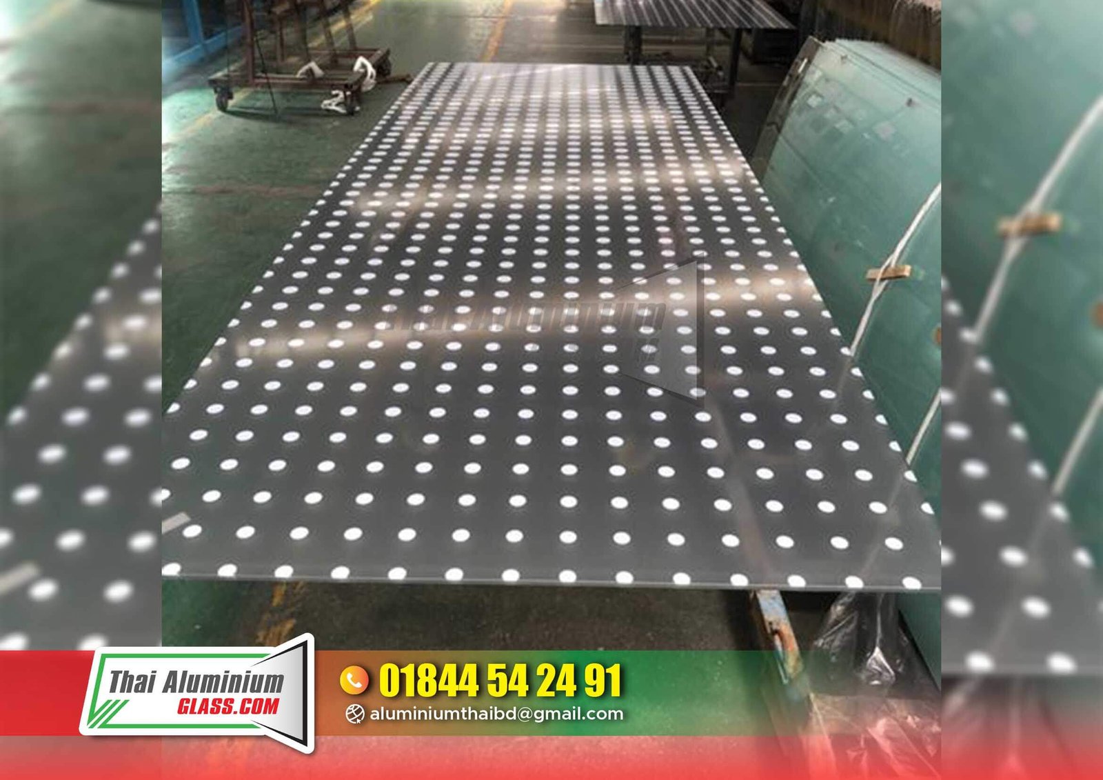 Ceramic Frit Frosted Glass